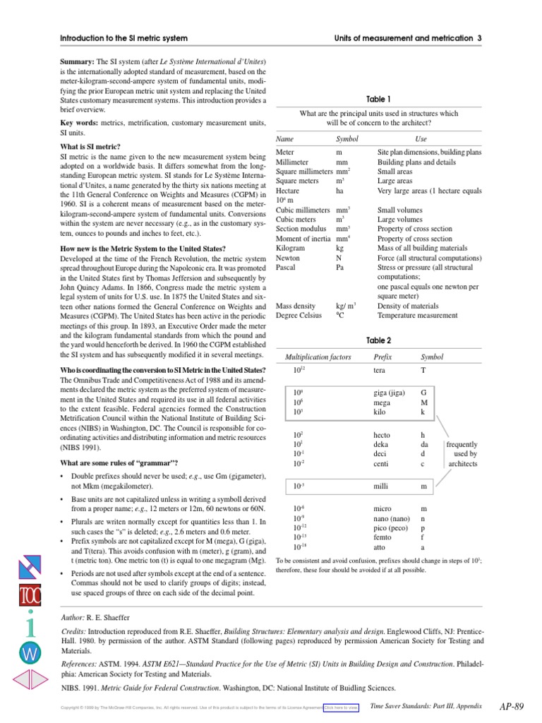 Time Saver Standards For Architectural Design Data - 1010 | PDF ...