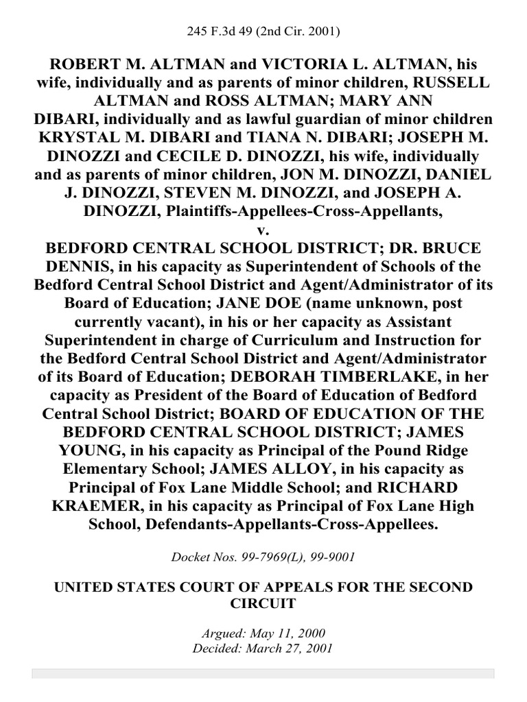 Robert M. Altman and Victoria L. Altman, His Wife, Individually and as ...