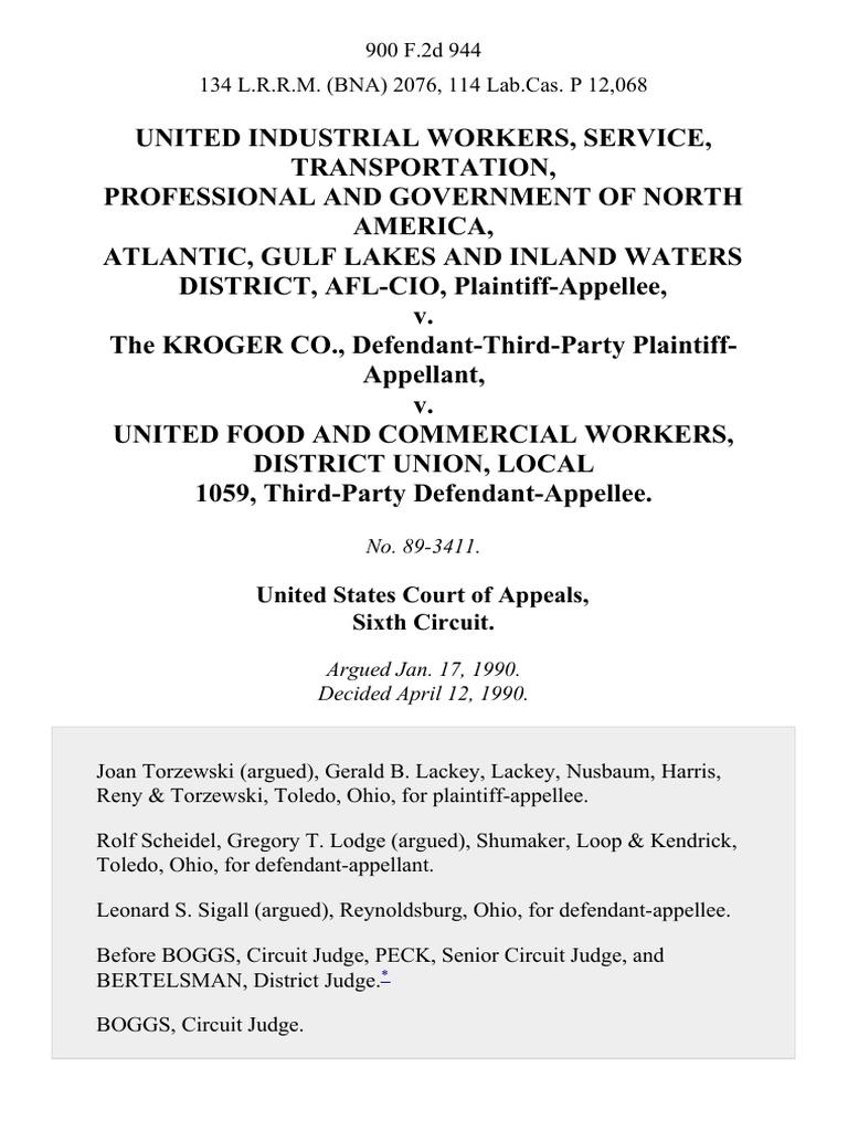 United States Court of Appeals, Sixth Circuit | PDF | Arbitration ...