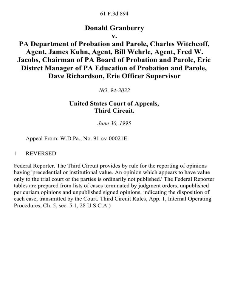 United States Court of Appeals, Third Circuit | PDF