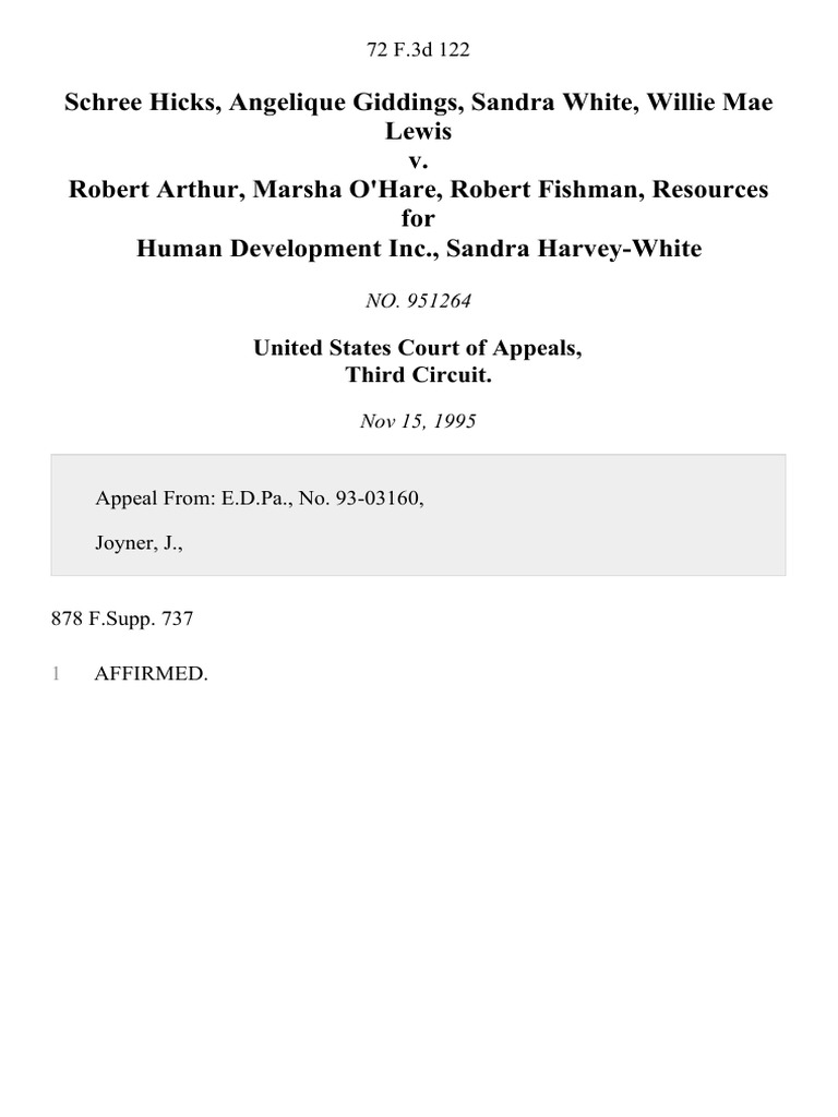 Schree Hicks, Angelique Giddings, Sandra White, Willie Mae Lewis v ...