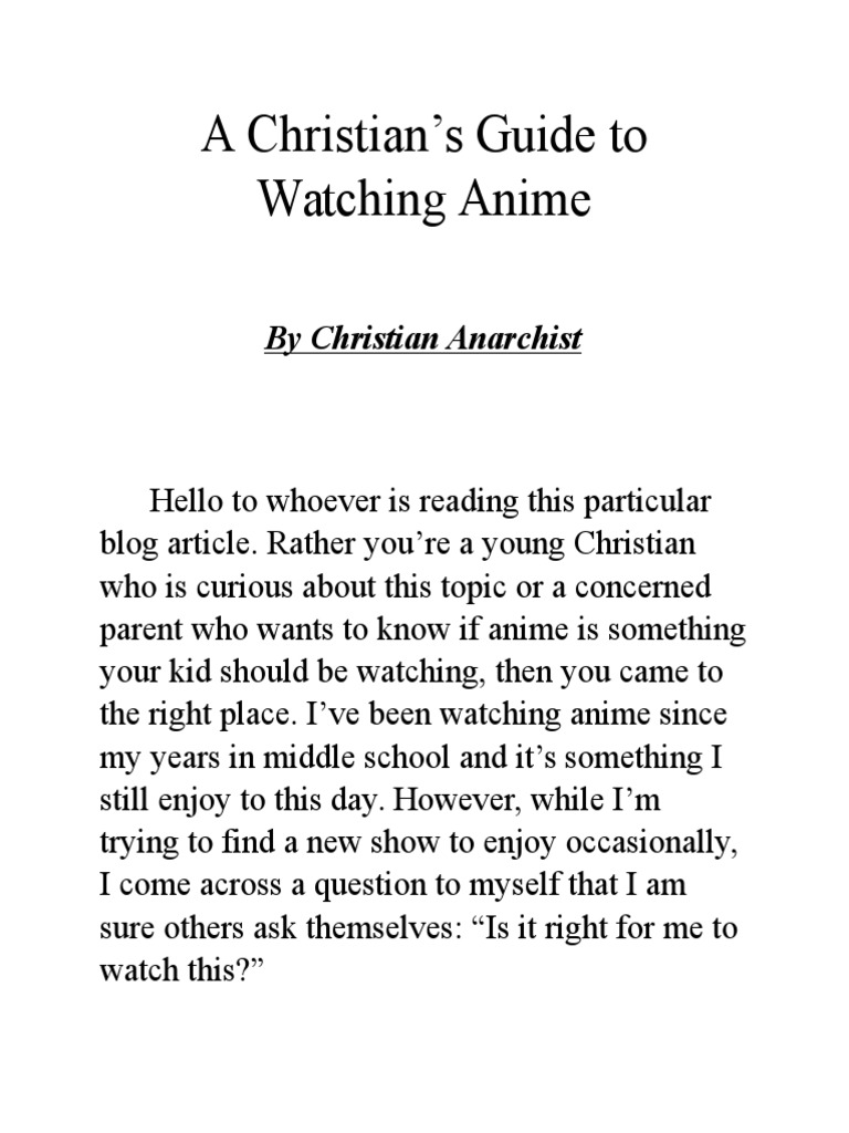 Anime Article | PDF | Alchemy | Anime