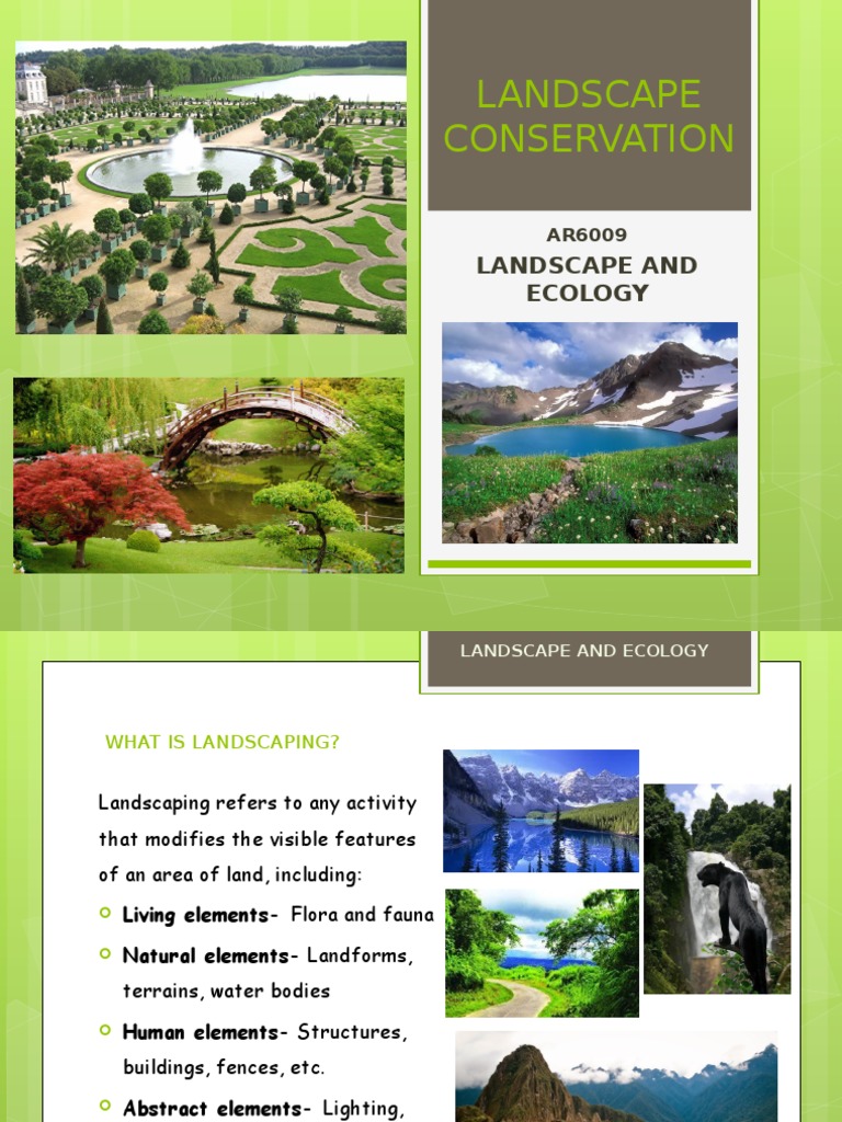 Landscape Conservation Strategies Explained | PDF | Crop Rotation | Soil