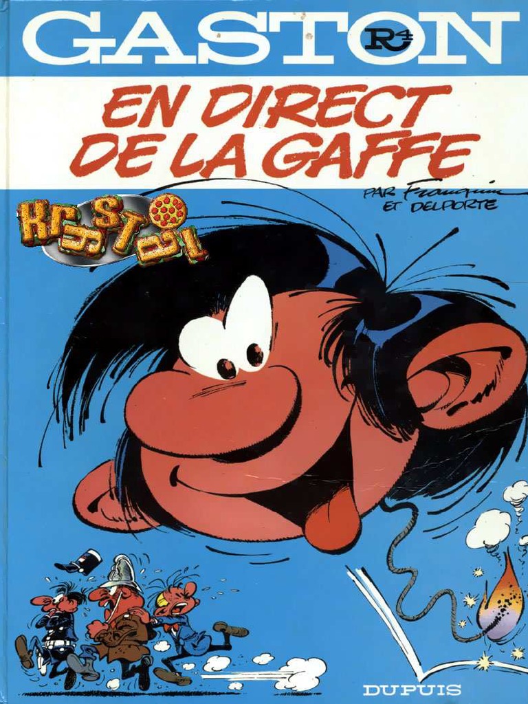 Gaston Lagaffe-T04-En Direct de Lagaffe | PDF