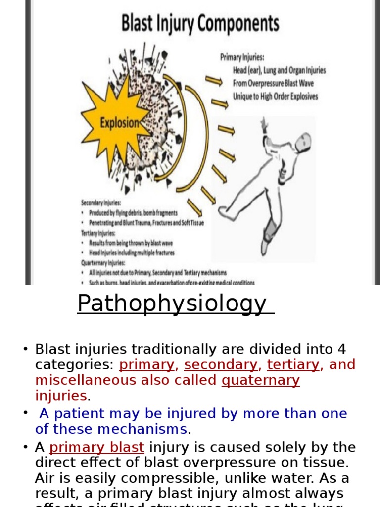 Blast Injury | PDF | Medical Emergencies | Human Diseases And Disorders