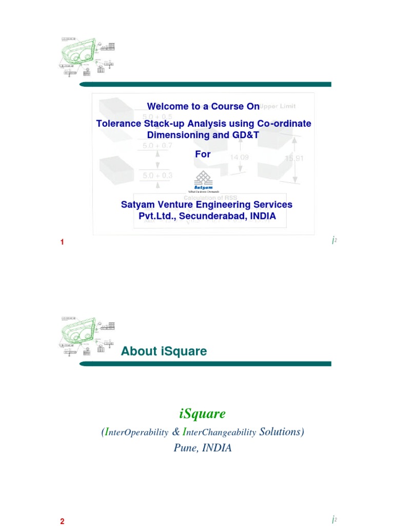 Tolerance Stackup Course | PDF