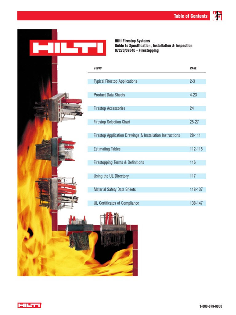 Manual FireStop | PDF | Drywall | Wall