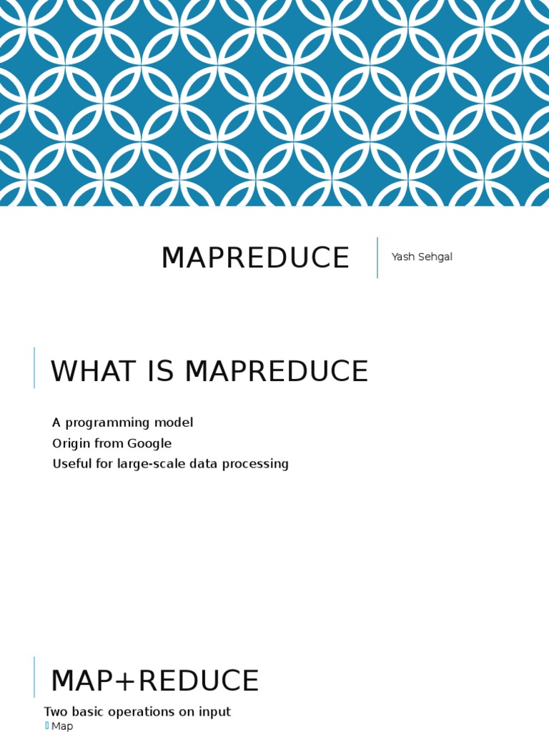 Understanding MapReduce for Data Processing | PDF