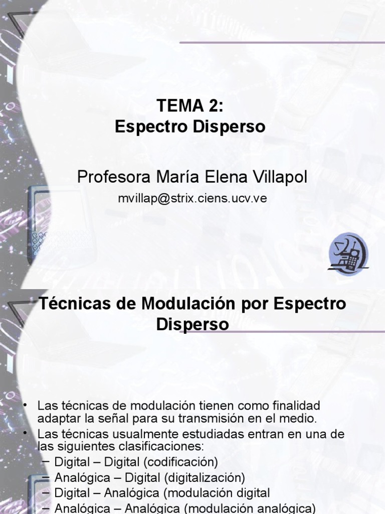 Espectro Disperso | PDF