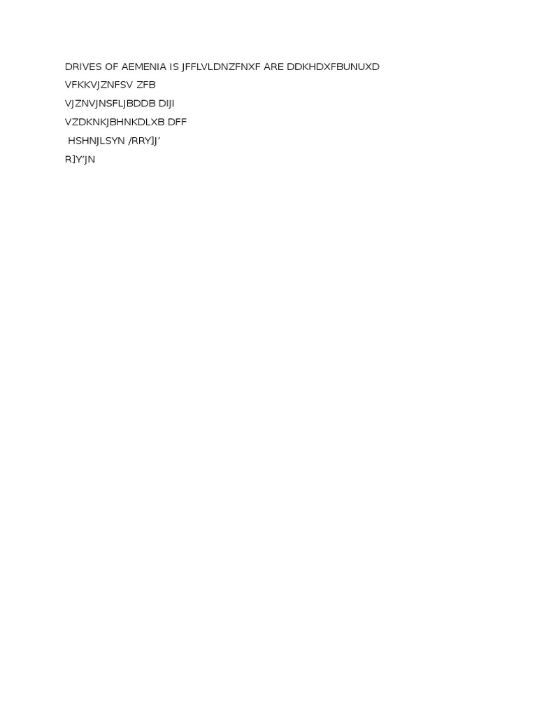 A Series of Unintelligible Characters and Symbols with No Clear Meaning ...