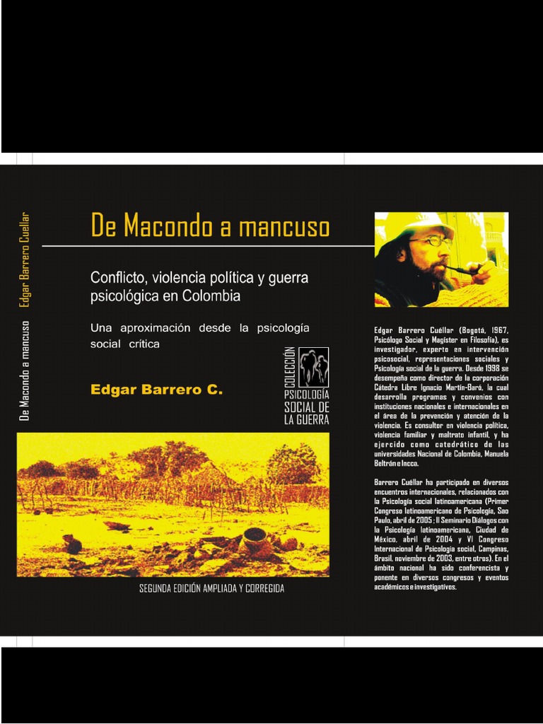 Edgar Barrero C. - de Macondo A Mancuso (Conflicto, Violencia Política y Guerra Psicológica en ...