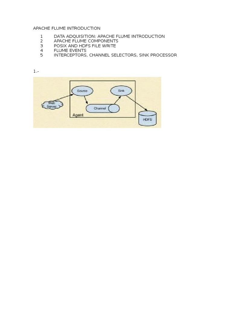 Apache Flume Introduction | PDF