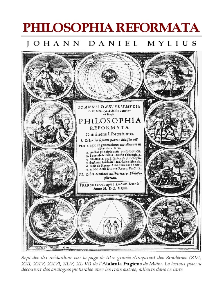 Johann Daniel Mylius - Philosophia Reformata PDF | PDF