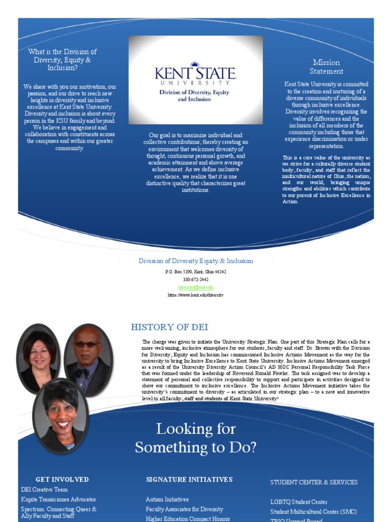 Dei Brochure | PDF | Inclusion (Education) | Multiculturalism