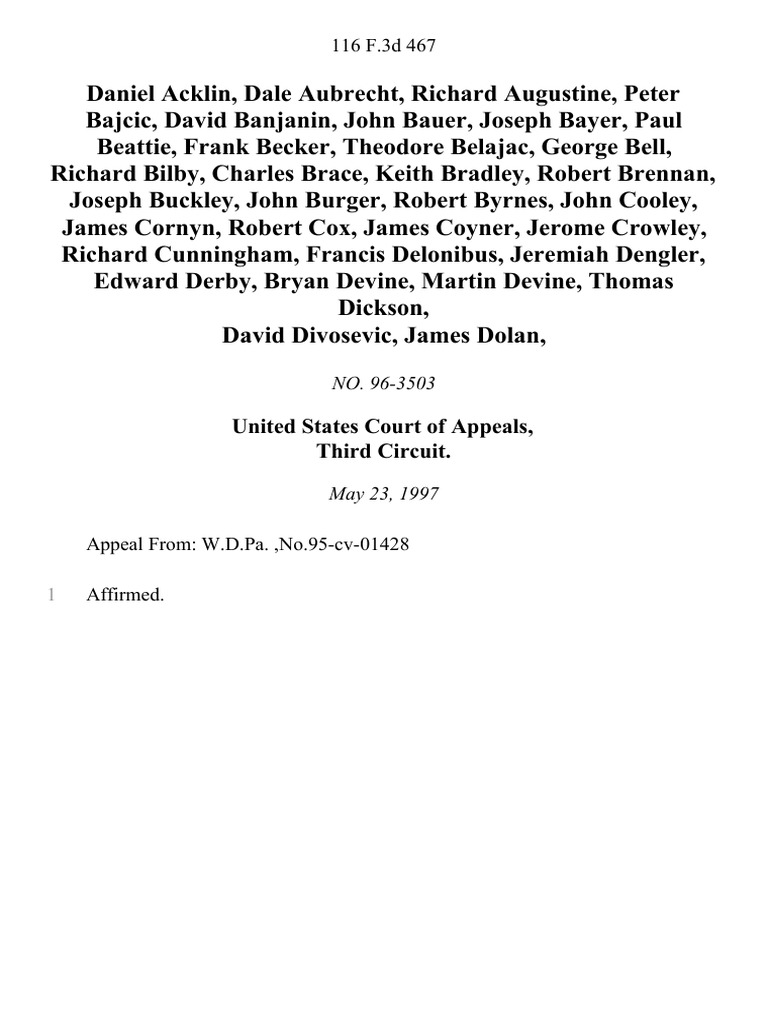 United States Court of Appeals, Third Circuit | PDF