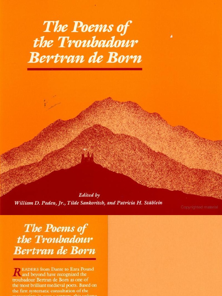 Bertran de Born | PDF