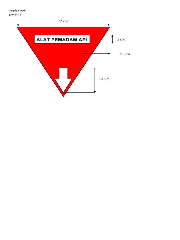 Segitiga APAR | PDF
