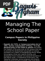 RA 7079 "Campus Journalism Act of 1991" (PDF April 16, 2025 Edition ...