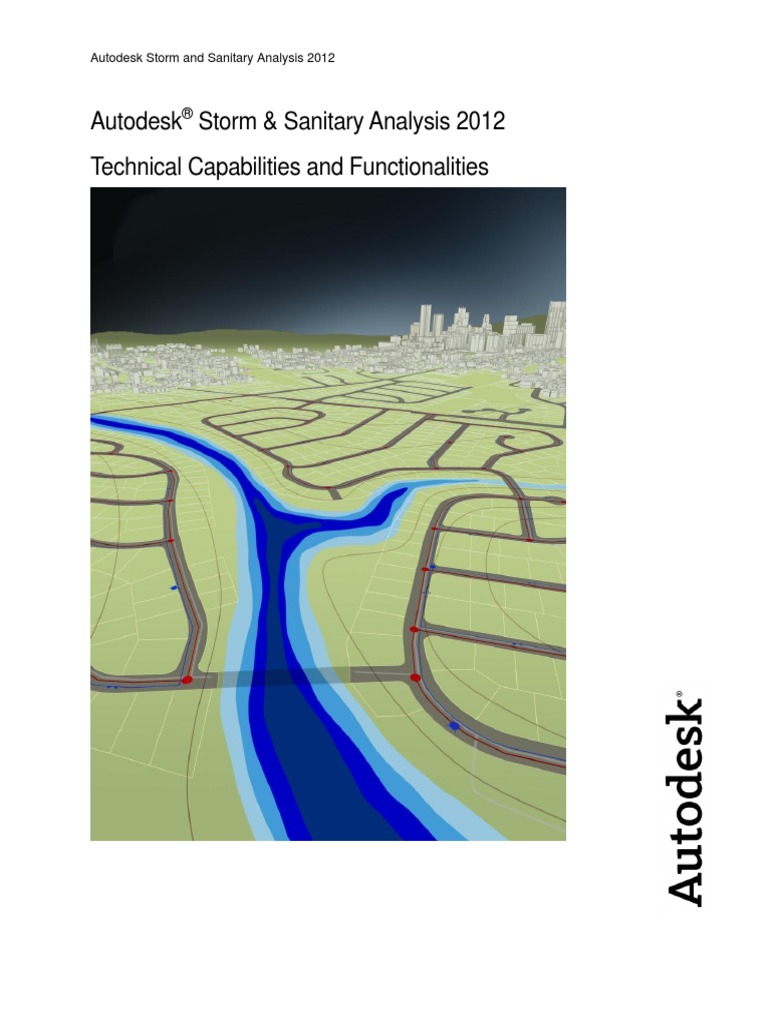 AutoCAD Civil3D 2012 Storm Sanitary Analysis TechnicalCapabilities | PDF | Storm Drain | Stormwater