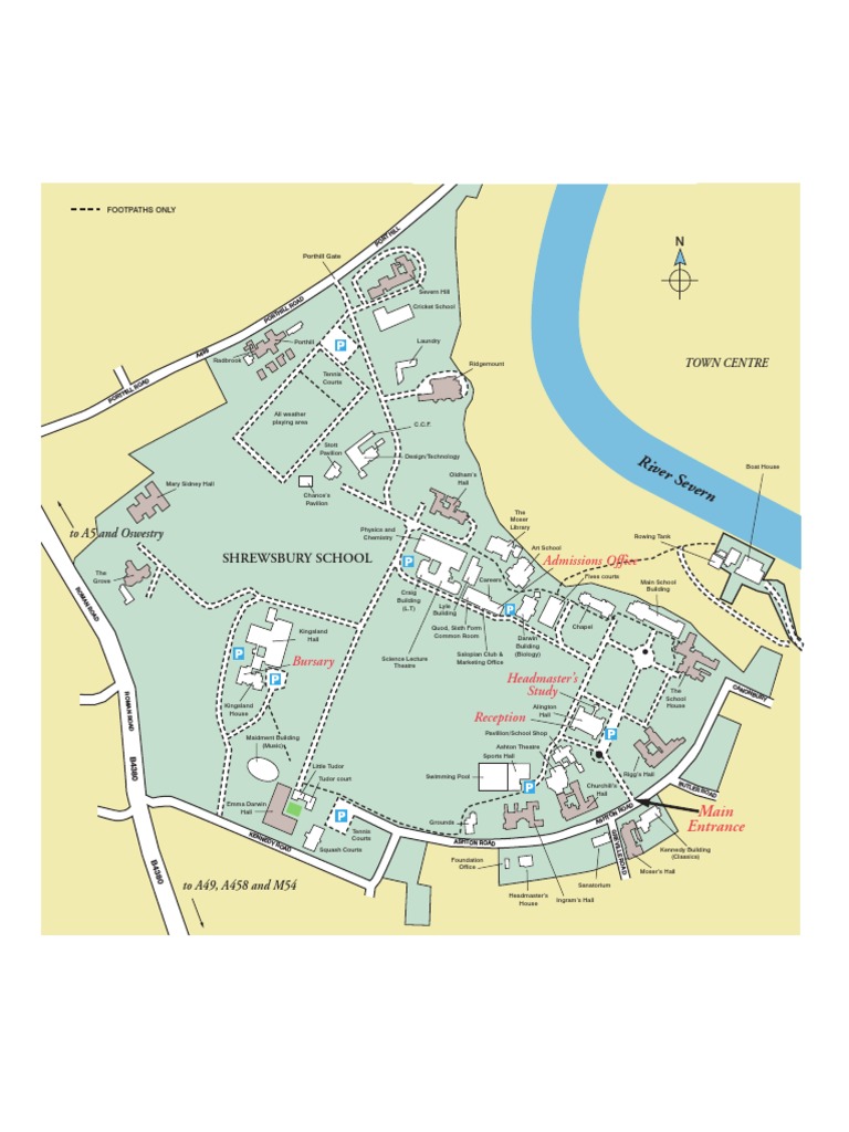 Shrewsbury Map | PDF