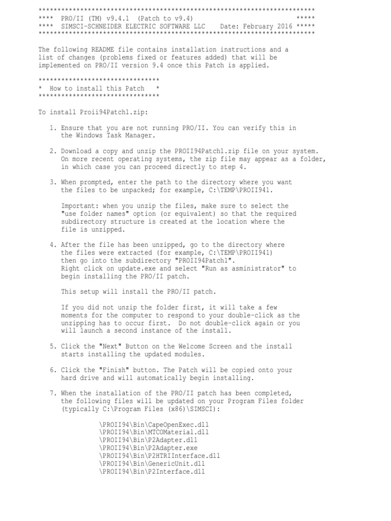 V9.4 Patch Install | PDF | Directory (Computing) | Computer File