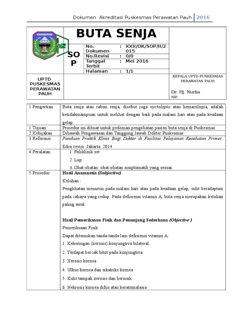 Sop Buta Senja | PDF