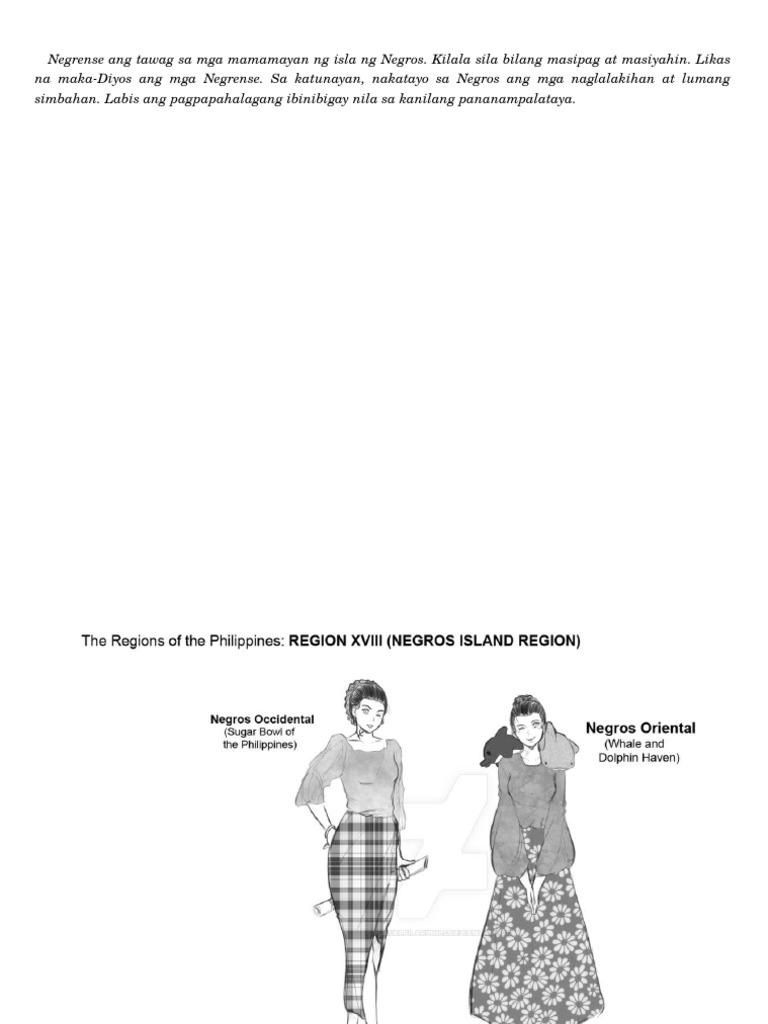 Negrense Ang Tawag Sa Mga Mamamayan NG Isla NG Negros | PDF