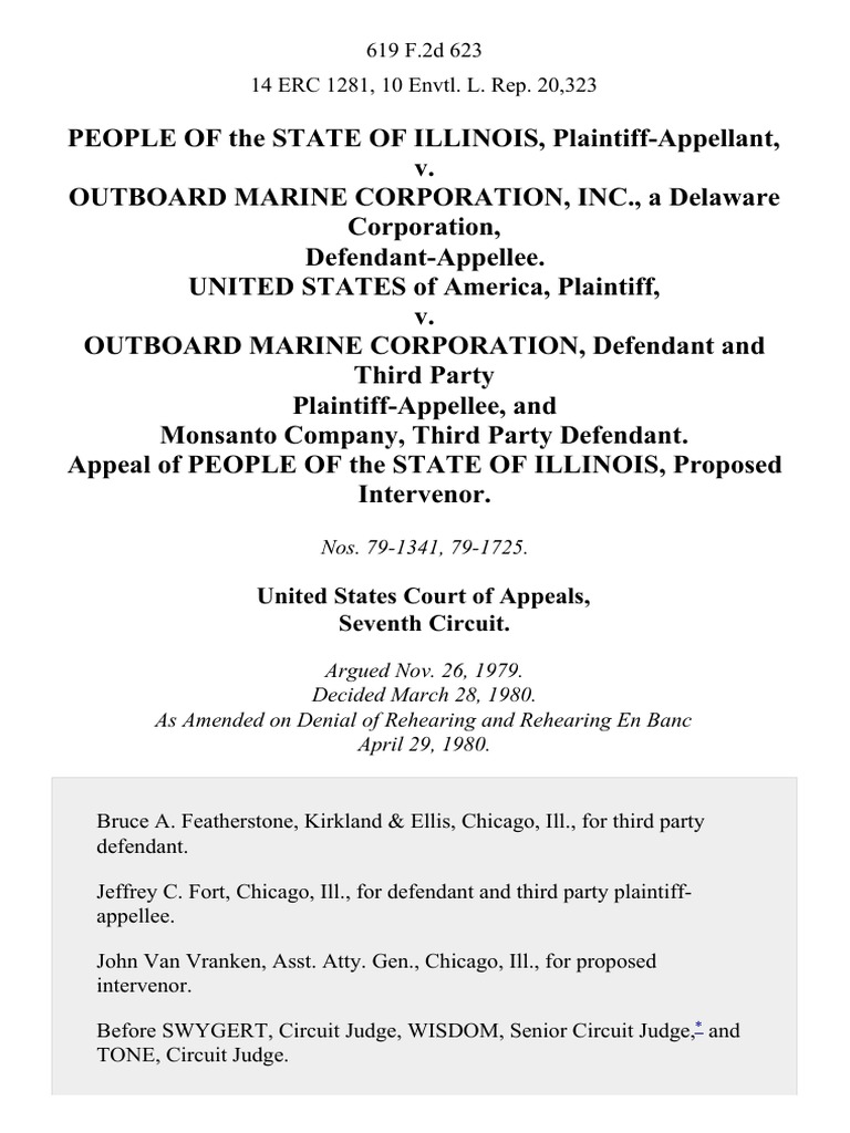 United States Court of Appeals, Seventh Circuit | PDF | Wetland | Lawsuit