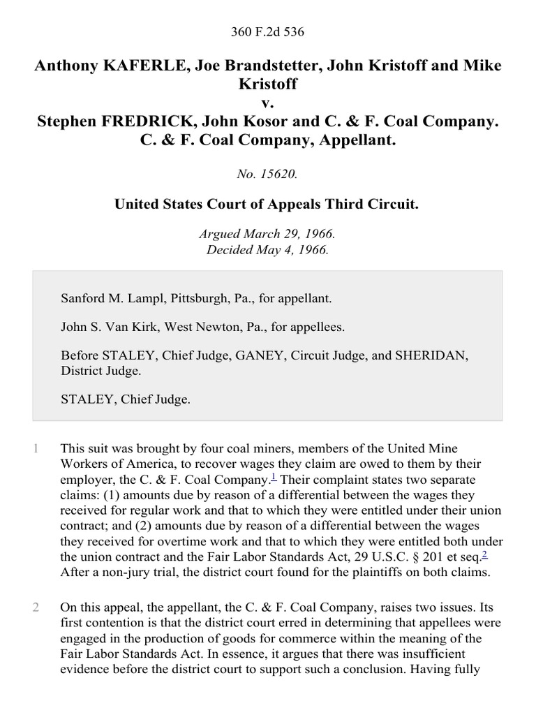 Anthony Kaferle, Joe Brandstetter, John Kristoff and Mike Kristoff v ...