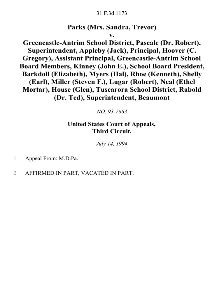 United States Court of Appeals, Third Circuit | PDF