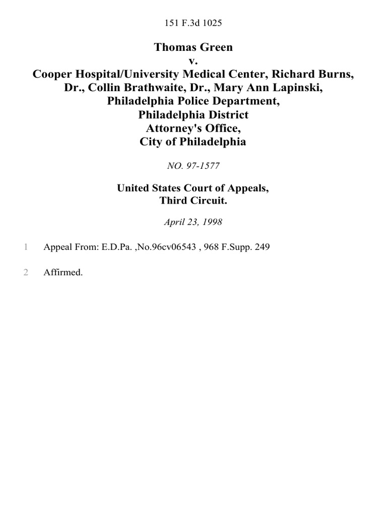 United States Court of Appeals, Third Circuit | PDF | Politics | Social ...