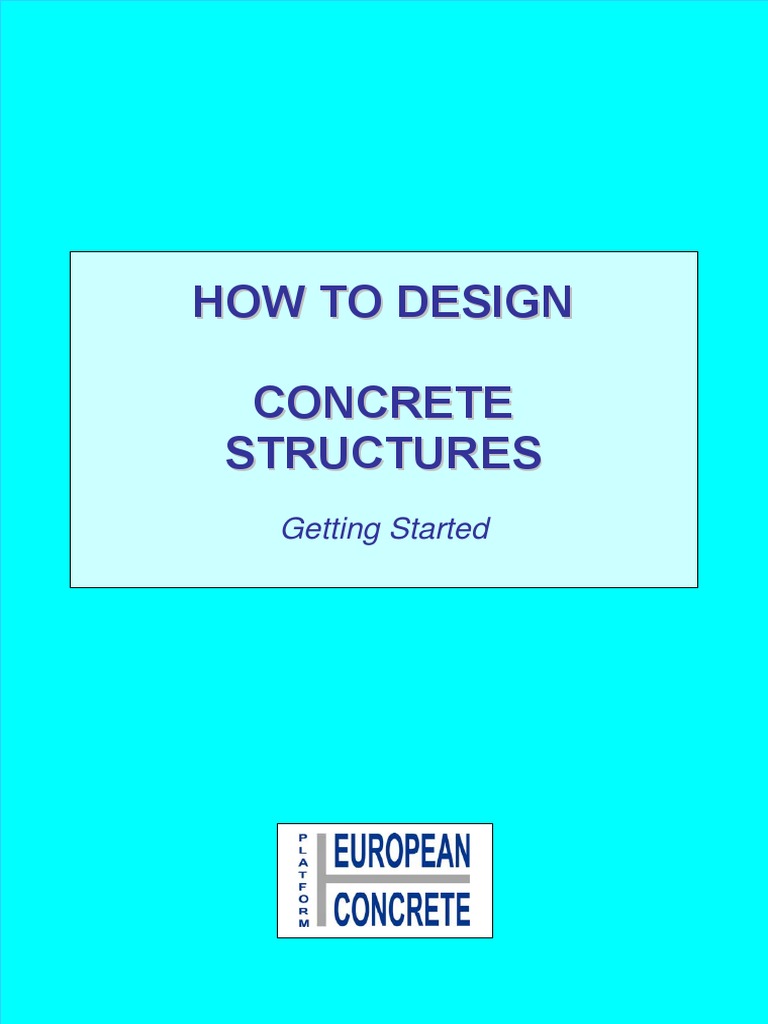 How To Design Concrete Structures Using Eurocode 2 | PDF | Elasticity (Physics) | Concrete