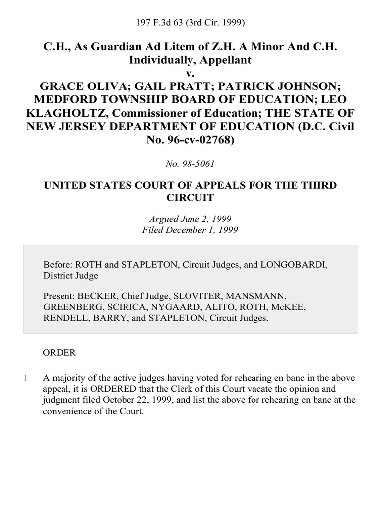 United States Court of Appeals For The Third Circuit | PDF