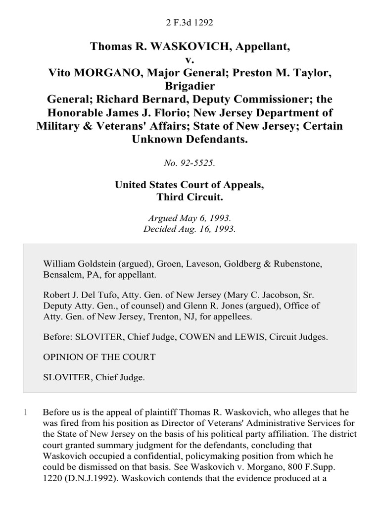 United States Court of Appeals, Third Circuit | PDF | Summary Judgment ...
