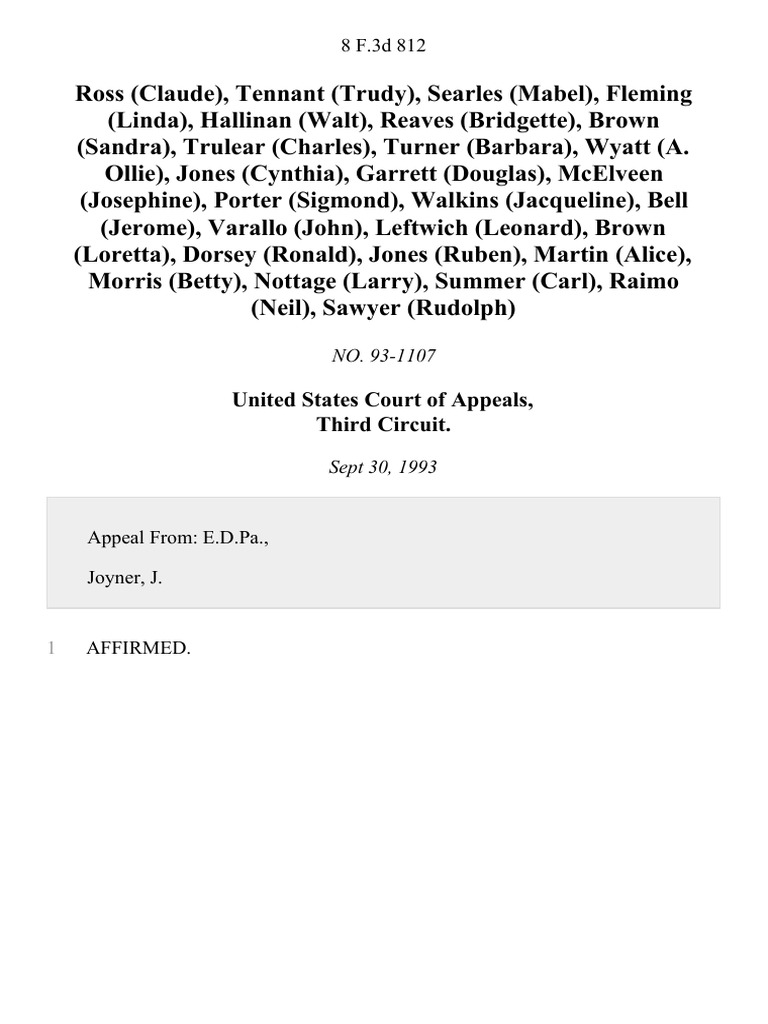 United States Court of Appeals, Third Circuit | PDF
