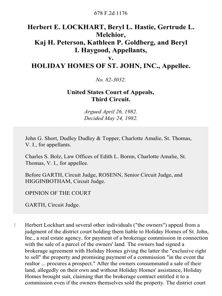 Herbert E. Lockhart, Beryl L. Hastie, Gertrude L. Melchior, Kaj H ...