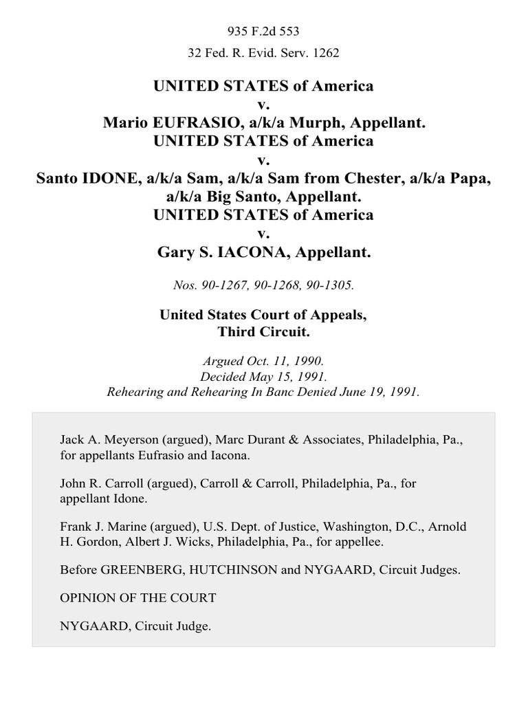 United States Court of Appeals, Third Circuit | PDF | Racketeer ...