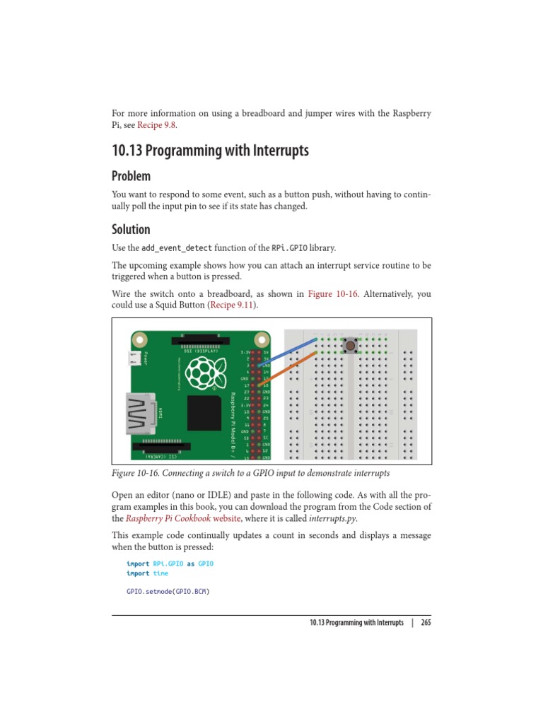 Interrupt PDF | PDF | Parameter (Computer Programming) | Electrical Engineering