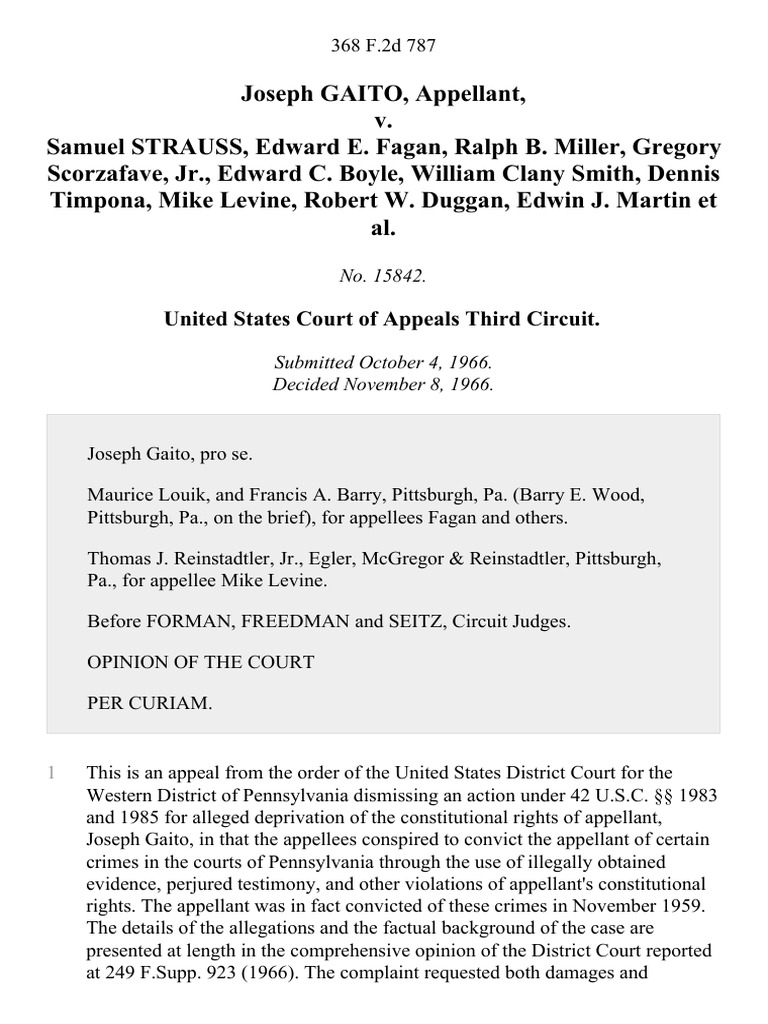 United States Court of Appeals Third Circuit | PDF | Equity (Law ...