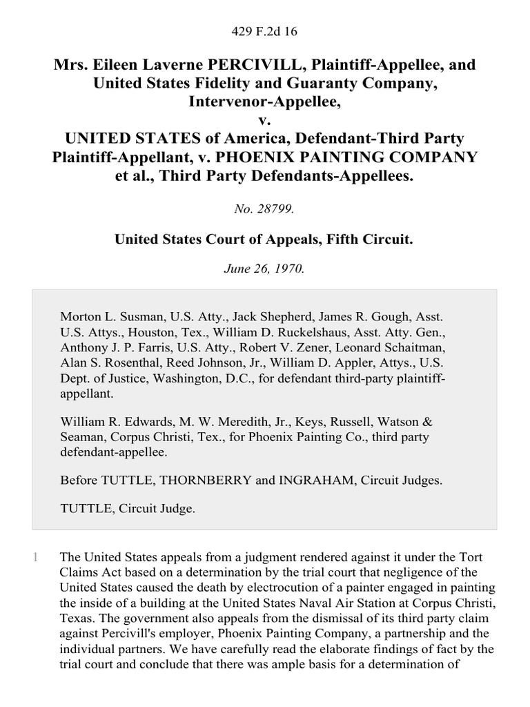 United States Court of Appeals, Fifth Circuit | PDF | Tort | Judgment (Law)