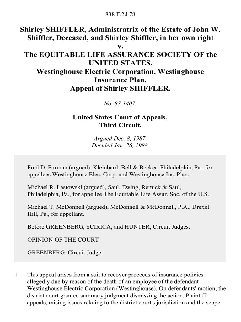 United States Court of Appeals, Third Circuit | PDF | Employee ...