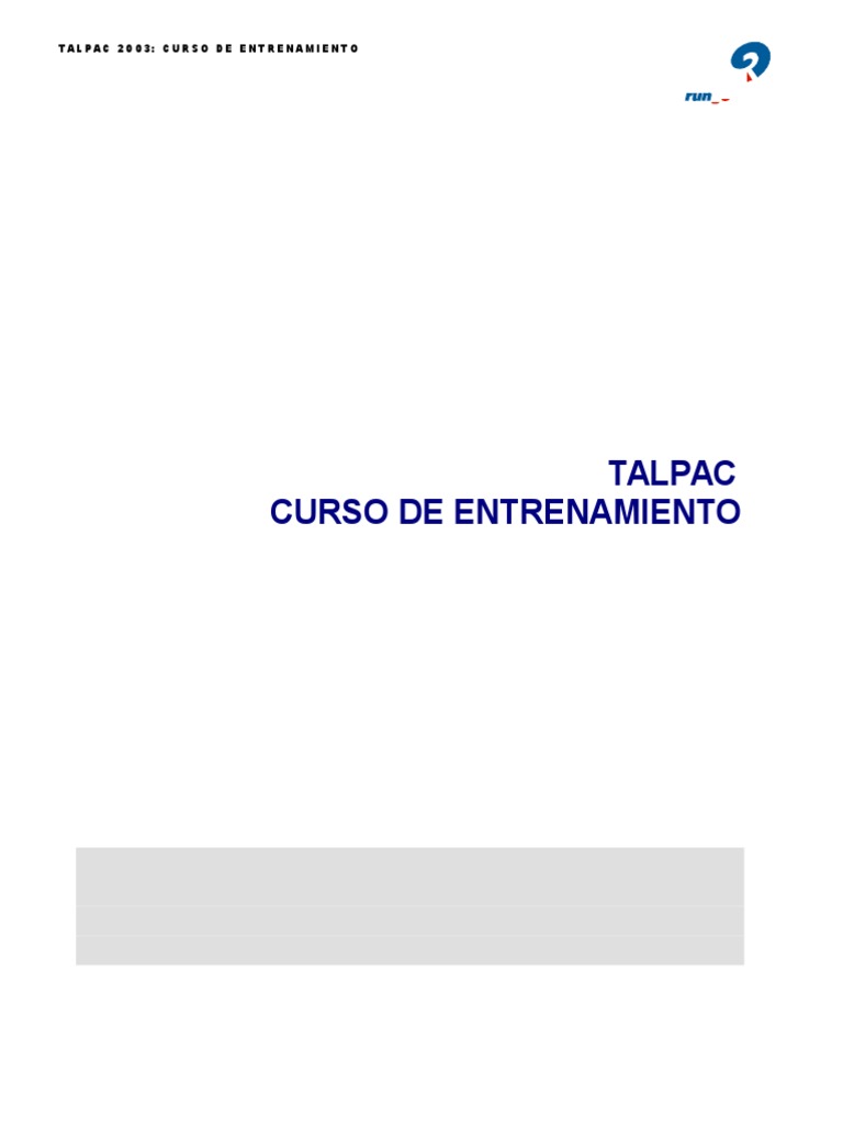 Talpac Tutorial | PDF | Microsoft | Software