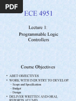 PLC and SCADA - Lecture 1 | PDF | Programmable Logic Controller | Logic Gate