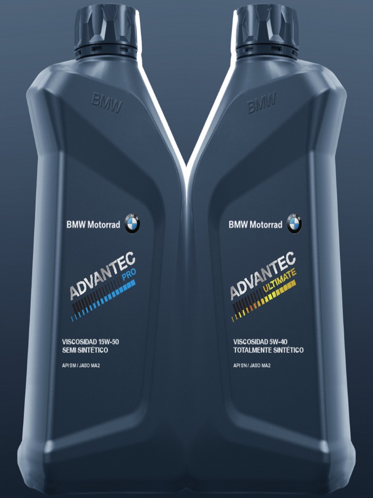 Aceites motos BMW Advantec Pro y Ultimate | PDF