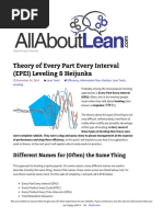 25 Material and Information Flow Chart MIFC Mapping For Lean ...