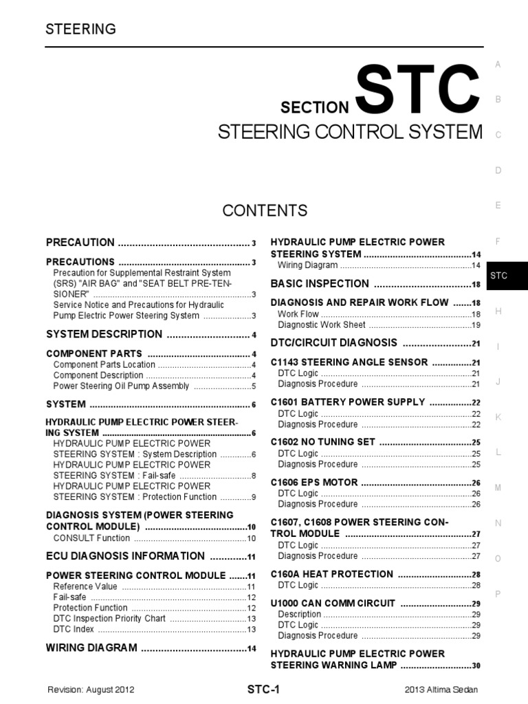 Stc Pdf Pdf Airbag Steering
