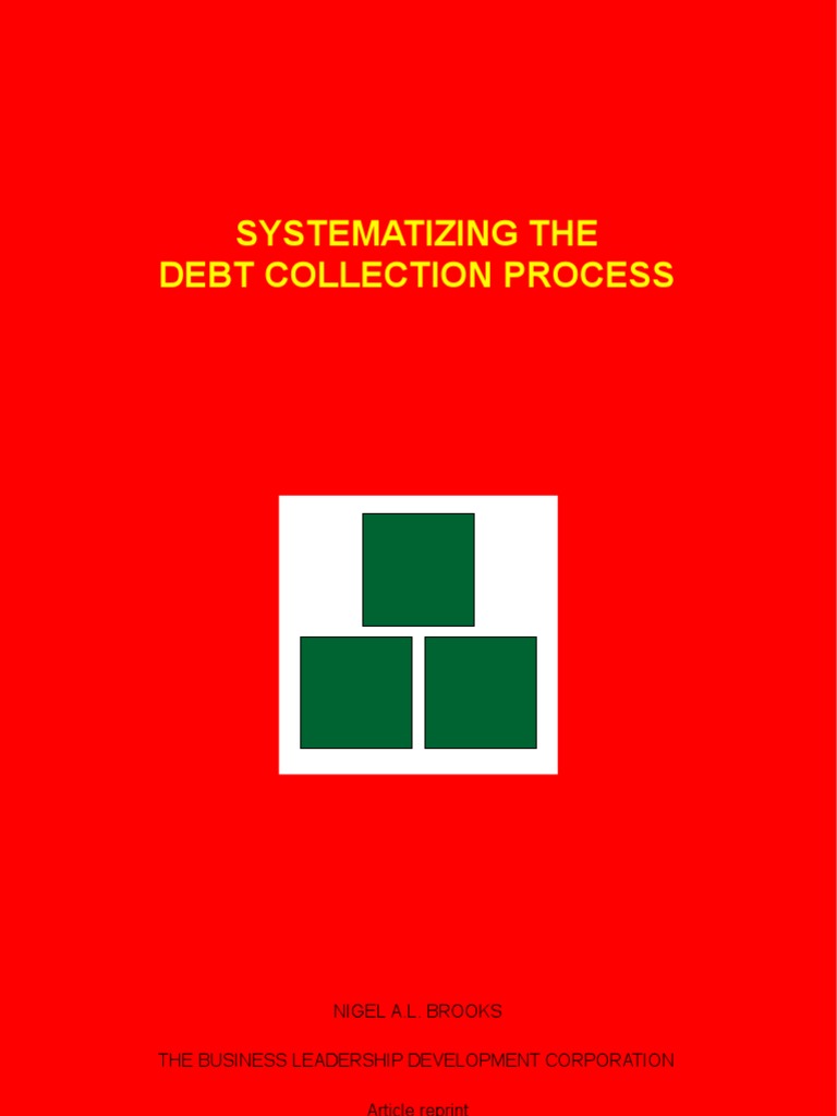 Systematizing The Debt Collection Process | PDF | Debits And Credits | Debt