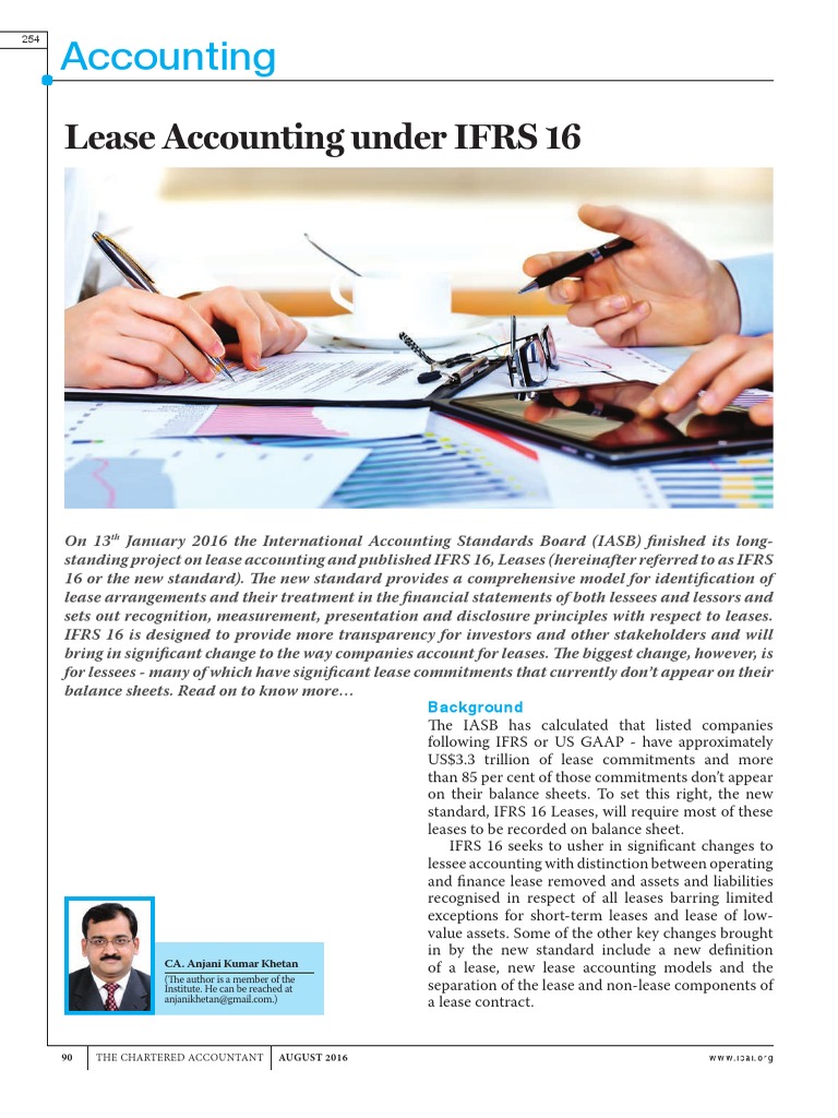 Lease Accounting IFRS 16 | PDF | International Financial Reporting ...