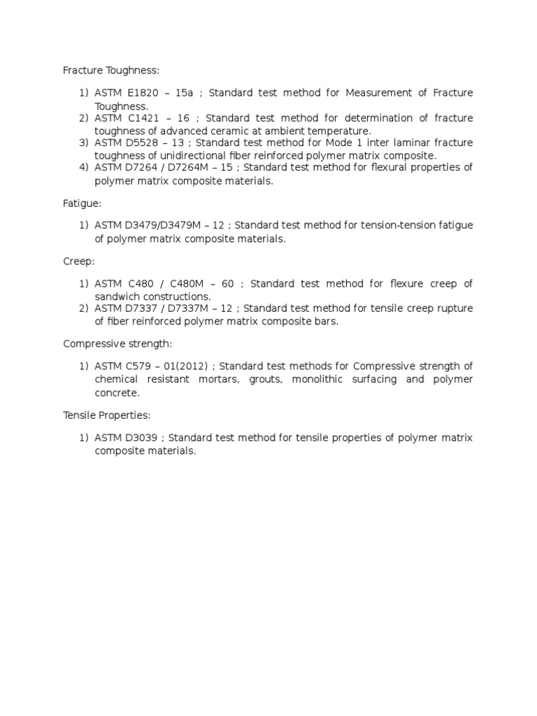 ASTM Standards | PDF