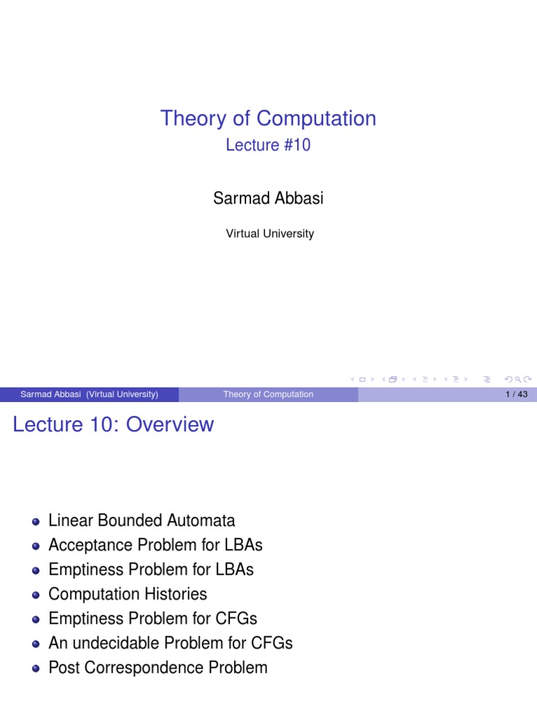 Lecture 10 | Theory Of Computation | Automata Theory